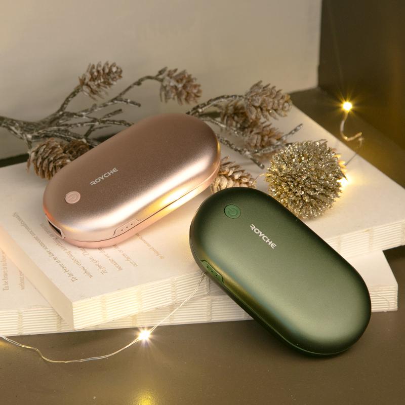 로이체 양면 발열 휴대용 충전식 손난로 보조배터리 HW-05 | SHOP